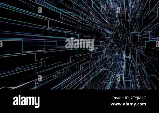 Fast flying lines and particles. Rectangular motion in three-dimensional space. Parallel and ...