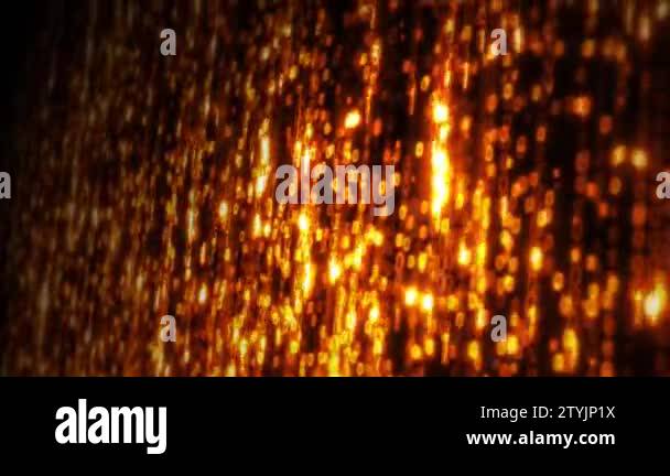 Computer Binary Code Data Falling Loop/ 4k animation of an abstract ...