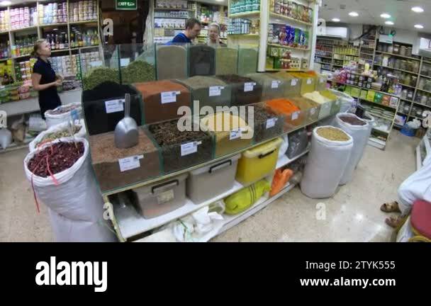 Dried food souk souq Stock Videos & Footage - HD and 4K Video Clips - Alamy