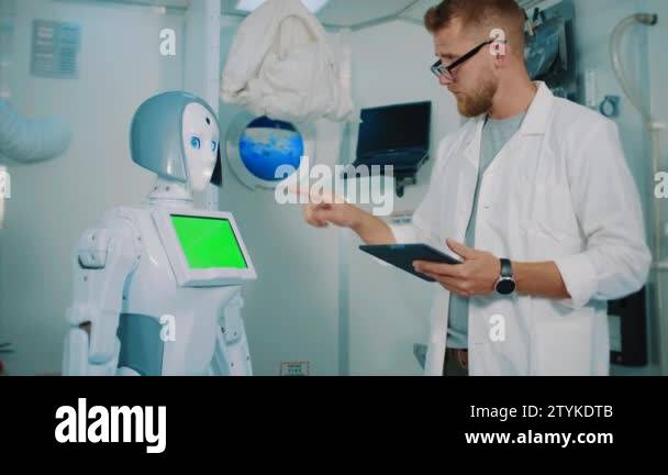 Man robot engineer Stock Videos & Footage - HD and 4K Video Clips - Alamy