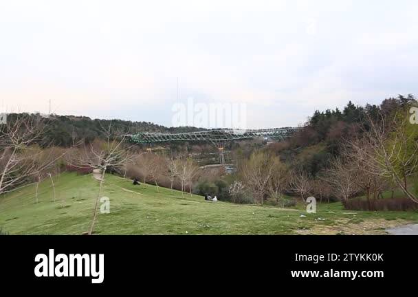 Tehran the capital city of Iran the Nature bridge - Tabiat Bridge Stock ...