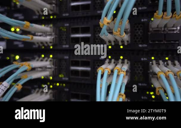 Fiber Optical connector interface. Rack Mounted Servers In A Server ...