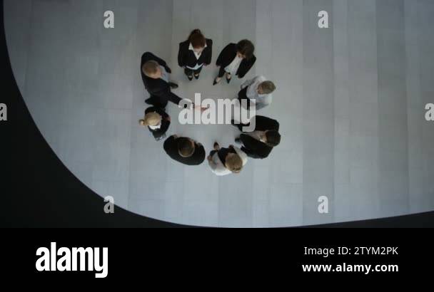 Group business people standing huddle Stock Videos & Footage - HD and ...