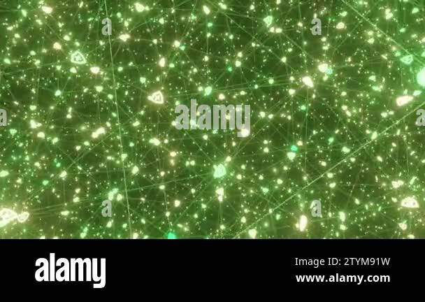 Abstract line lighting frame structure pattern wireframe polygon futuristic particle Shield icon ...