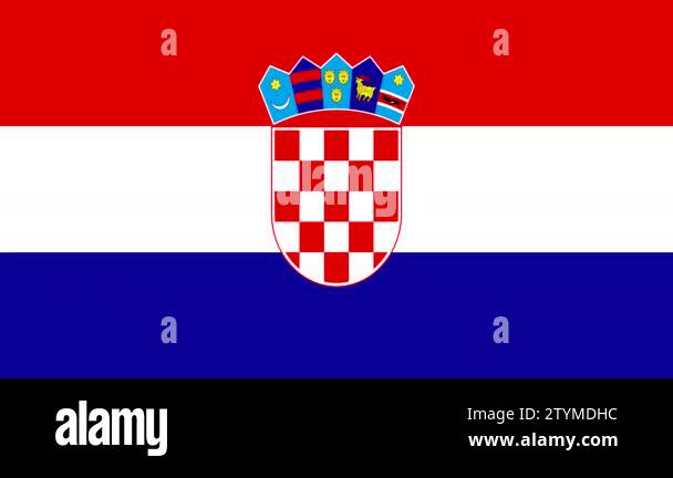 National flag croatia corona Stock Videos & Footage - HD and 4K Video ...