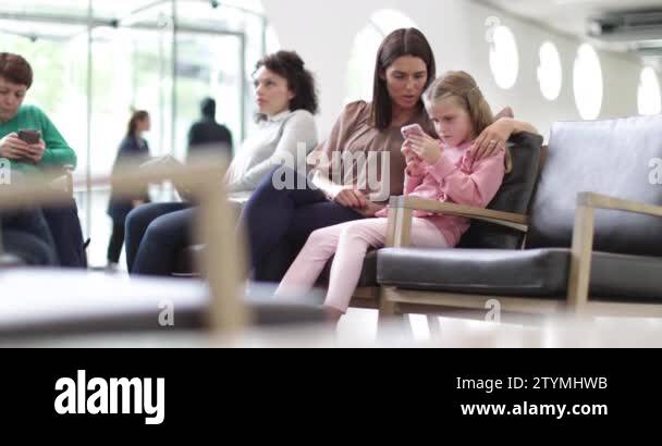 Crowded waiting room clinic Stock Videos & Footage - HD and 4K Video ...