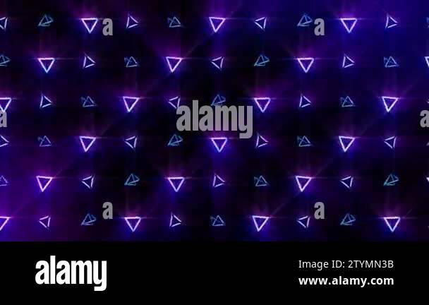 Geometric pyramid pattern. Pyramid dancing. Business symbol loop ...