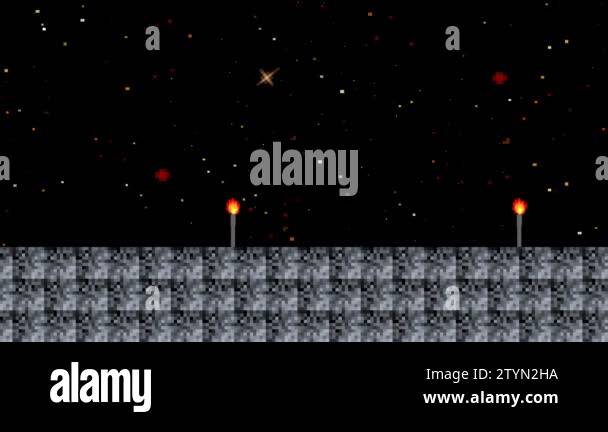 Pixel art torch fire Stock Videos & Footage - HD and 4K Video Clips - Alamy