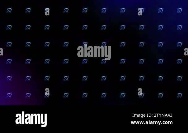 Geometric pyramid pattern. Pyramid dancing. Business symbol loop ...