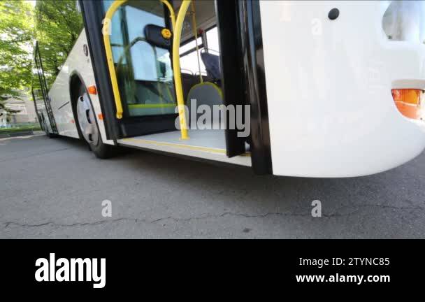 Bus open doors Stock Videos & Footage - HD and 4K Video Clips - Alamy