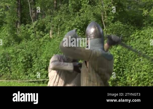 Reenactment of the Battle of Legnano between the forces of the Holy ...
