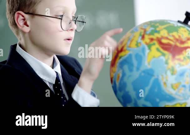 Smiling adorable schoolboy in Stock Videos & Footage - HD and 4K Video ...