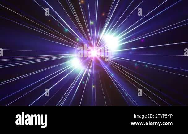 atom star light ray pulse 4k Stock Video Footage - Alamy