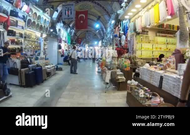 ISTANBUL, TURKEY - CIRCA APRIL, 2018: Grand Bazaar largest and oldest ...