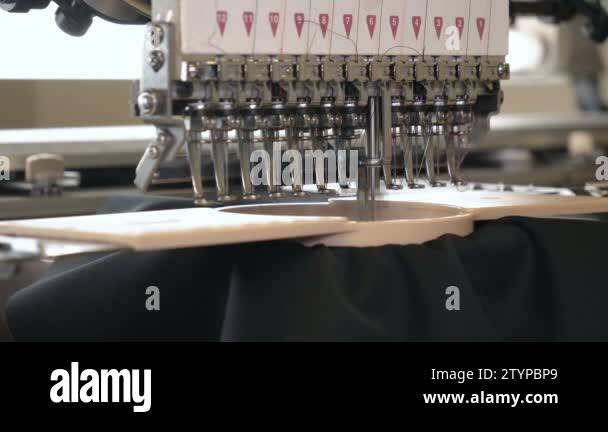 Automatic single head single needle computer embroidery machine ...