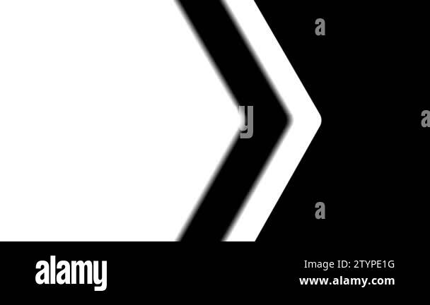 Dynamic Action Arrows Background Transition/ 4k animation of black and ...