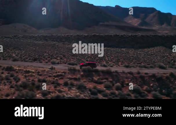 Red car driving in desert Stock Videos & Footage - HD and 4K Video ...