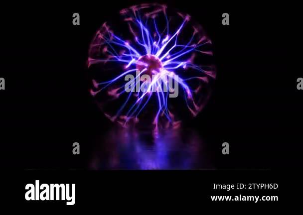 Plasma ball discharge lamp with high voltage lightning. Experiments ...