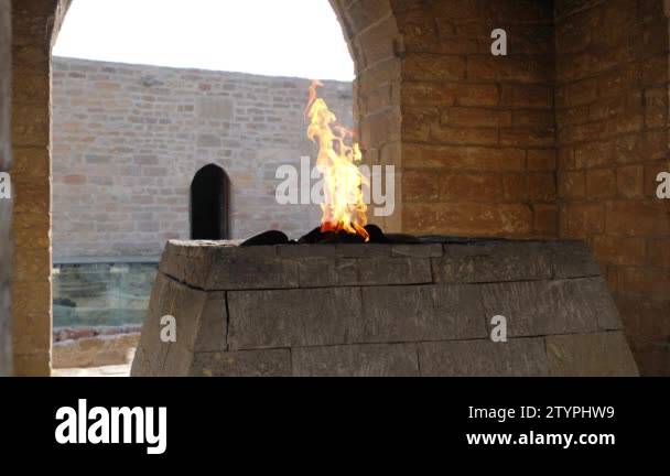 Ateshgah fire temple in baku Stock Videos & Footage - HD and 4K Video ...