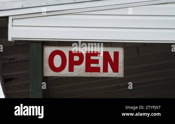 Small open sign Stock Videos & Footage - HD and 4K Video Clips - Alamy