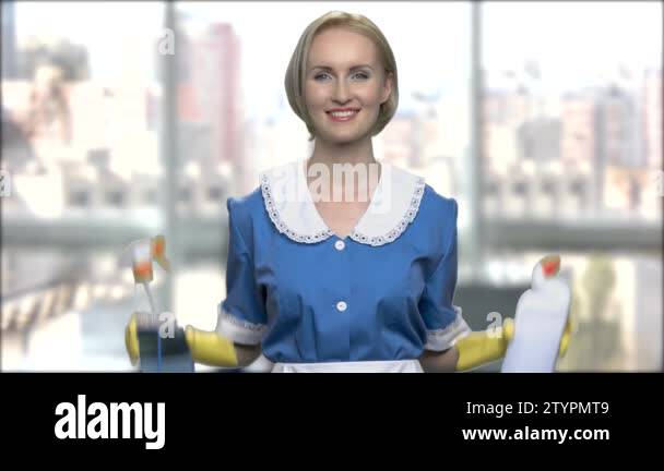 Woman maid Stock Videos & Footage - HD and 4K Video Clips - Alamy