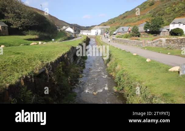 Cornwall boscastle river Stock Videos & Footage - HD and 4K Video Clips ...