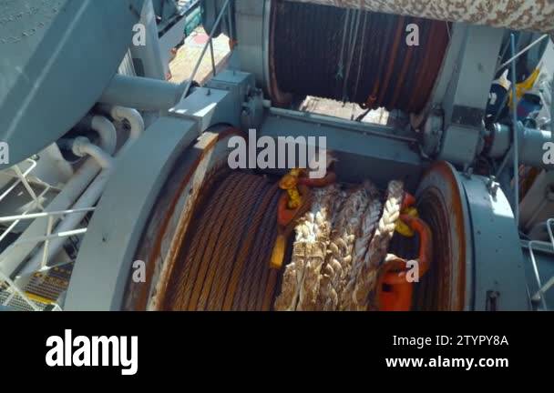 Anchor handling tug supply and offshore construction vessel Stock ...
