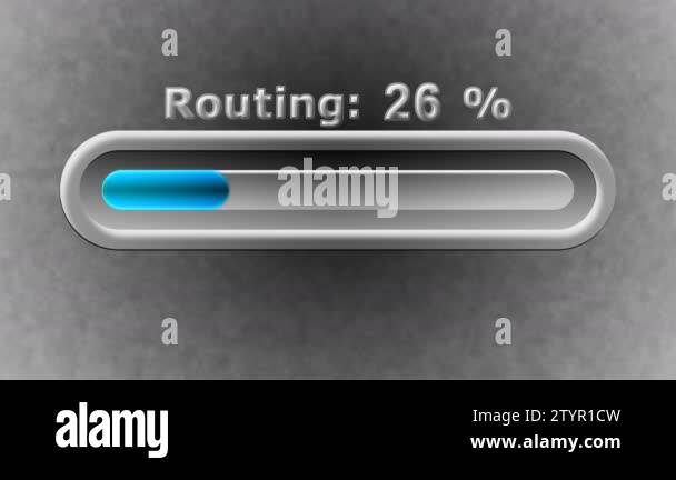 Process of Routing in the screen. 4K Resolution. Prores 4444. Illustration Stock Video Footage ...