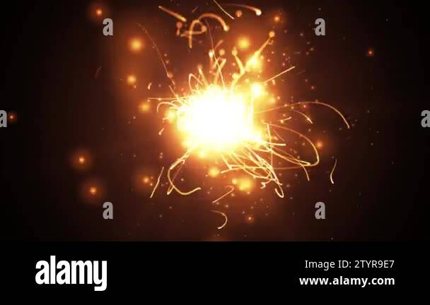 Fairy Particles Background Seamless Looping/ 4k animation of an elegant ...