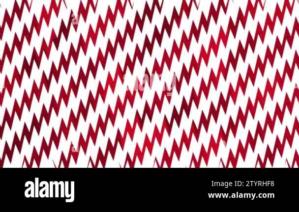 Abstract modern animation with sharp wavy lines on the white background ...