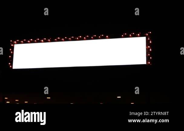 Movie sign lights Stock Videos & Footage - HD and 4K Video Clips - Alamy