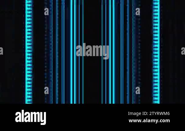 Abstract seamless background Vertical blinking lines Virtual digital ...