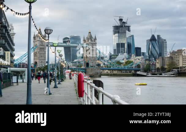 Shad thames and tower bridge Stock Videos & Footage - HD and 4K Video ...