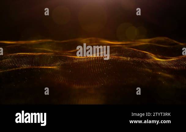 Digital gold color particles bokeh Stock Videos & Footage - HD and 4K ...