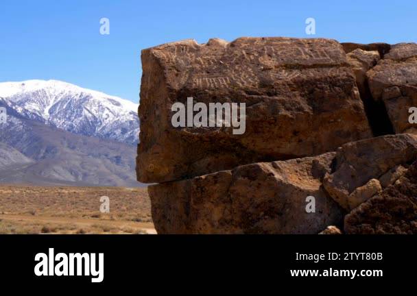 Prehistoric petroglyphs eastern california Stock Videos & Footage - HD ...