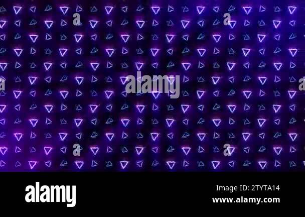 Geometric pyramid pattern. Pyramid dancing. Business symbol loop ...