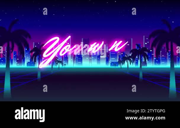 Animation of vintage video game screen with the words You Win! written ...