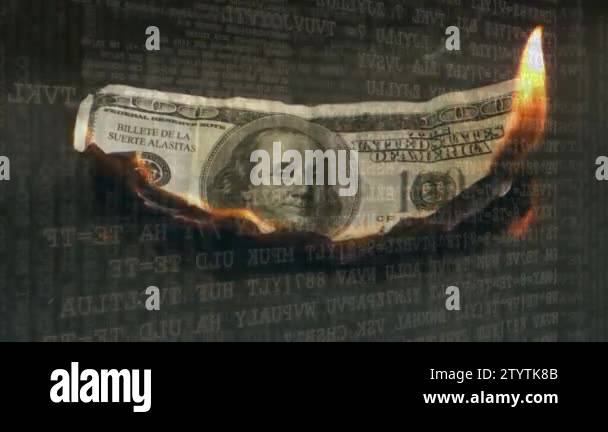 Burning dollar bill Stock Videos & Footage - HD and 4K Video Clips - Alamy