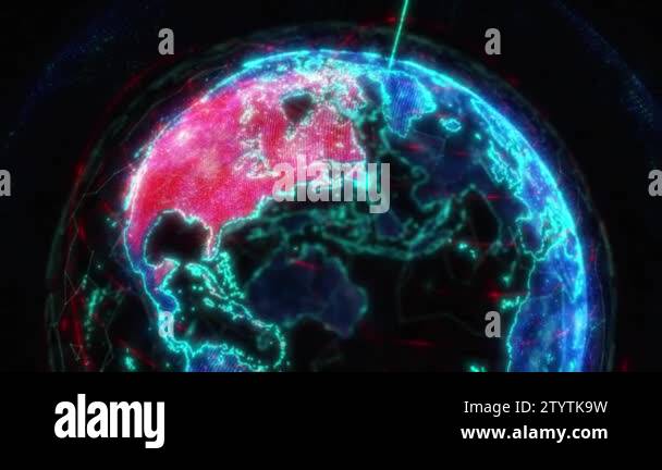 Map of the earth without america Stock Videos & Footage - HD and 4K ...