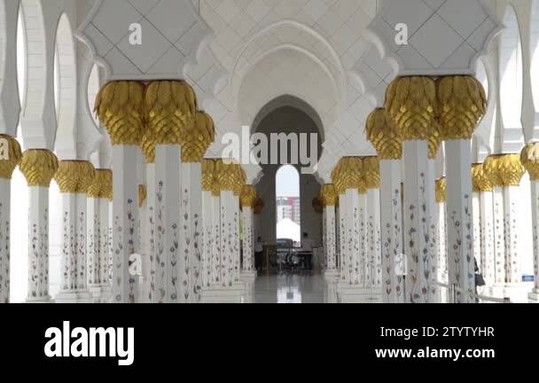 Abu Dhabi, United Arab Emirates - October 2018:. Sheikh Zayed Bin ...