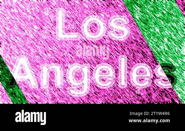 Los Angeles. Looping footage has 4K resolution. Prores 4444 ...