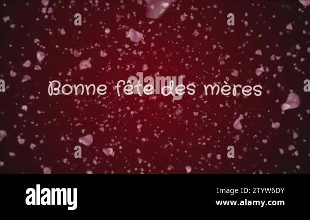 Animation Bonne fete des meres, Happy Mothers day in french language ...