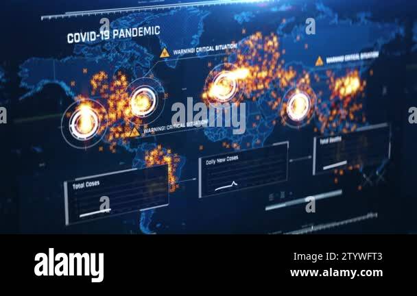 COVID-19 pandemic on world map, outbreak monitoring, countries with ...