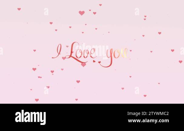 I love you Love confession. Valentines Day lettering, isolated on white ...