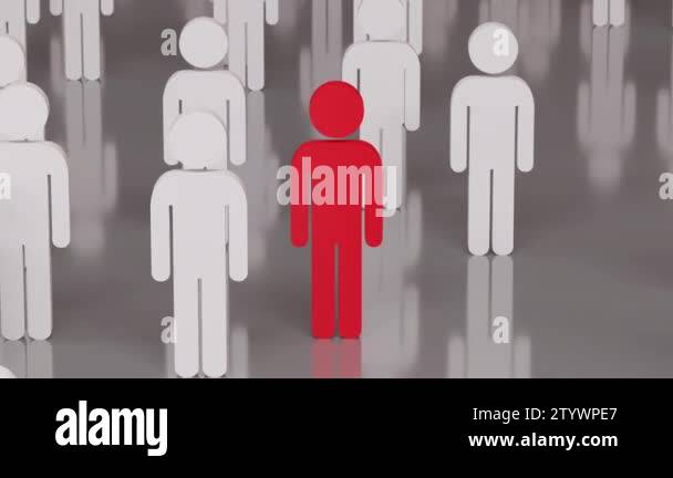 Coronavirus Epidemy Among People Growing Process Illustration. 3d ...