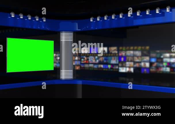 Tv Studio. Studio. News studio. Newsroom Background for News Broadcasts ...
