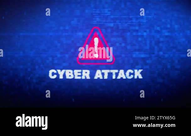 Cyber Attack Text Digital Noise Twitch Glitch Distortion Effect Error ... Cyber Attack Text Digital Noise Twitch Glitch Distortion Effect Error ...