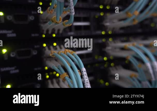 Close up server rack Stock Videos & Footage - HD and 4K Video Clips - Alamy