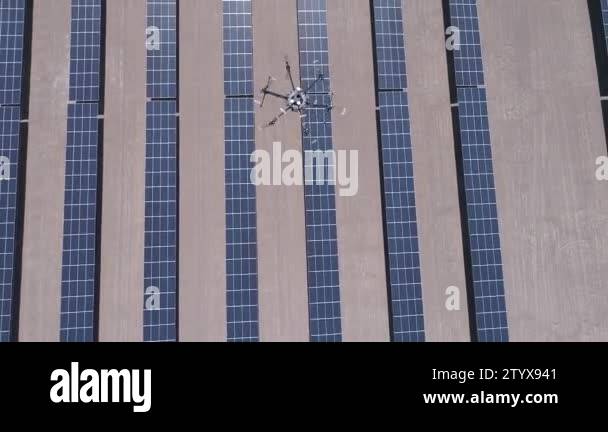 Drone survey, flying and working for thermal inspection analysis of ...