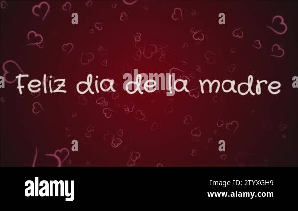Animation Feliz dia de la madre, Happy Mothers day in spanish language ...